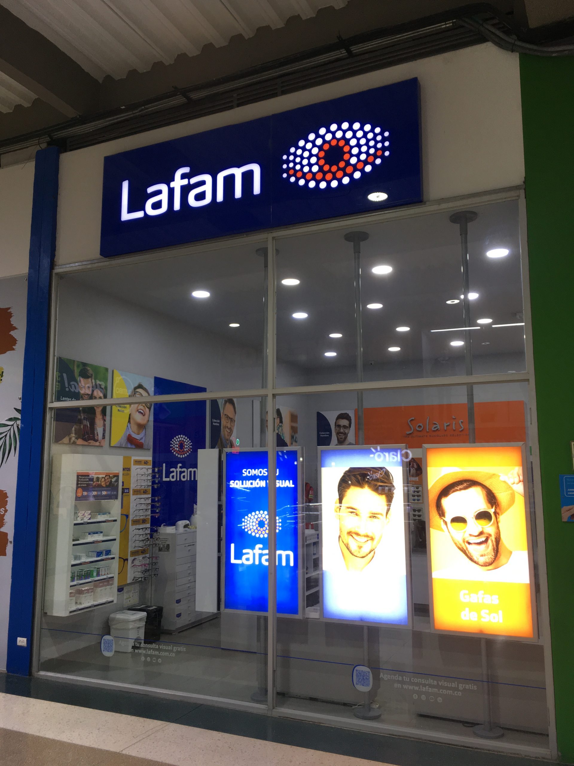 PISO 1 -LOCAL 112- OPTICA LAFAM | Mercurio Centro Comercial